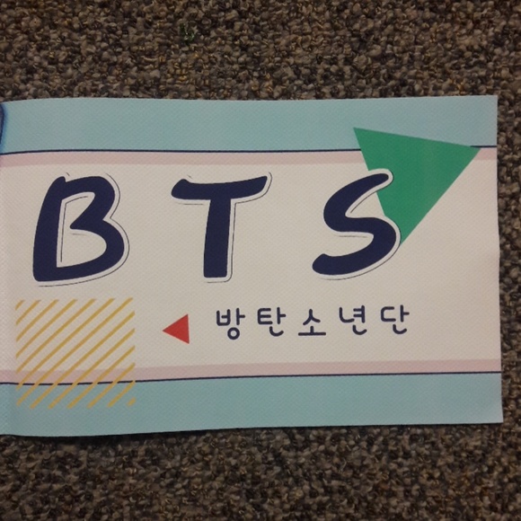 Accessories | Bts Kpop Group Banner | Poshmark